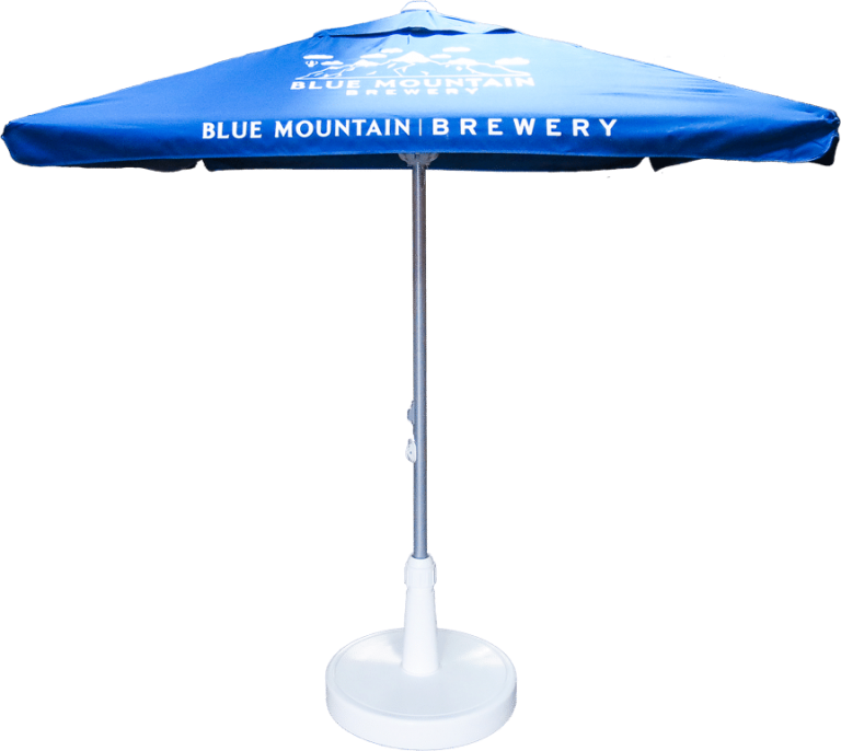 2m Square Aluminium Parasol | Promotional 2m Square Aluminium Parasol