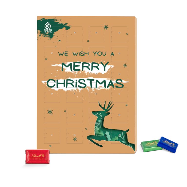 Promotional Brands Wall Advent Calendar Printed with Logo in UK