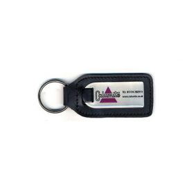 Promotional Tear Drop Key Fob Custom Printed with Your Logo